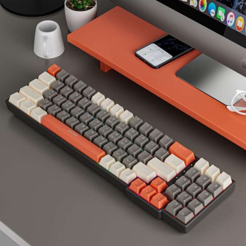 Jual Leaven K780 Mechanical Wired Keyboard ( 78 Keys ) - Hotswap 75% Di ...