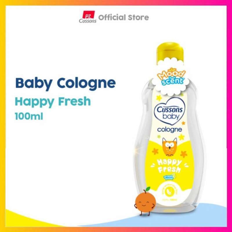 Jual Cussons Baby Cologne Happy Fresh - Minyak Wangi Bayi 100ml Di ...