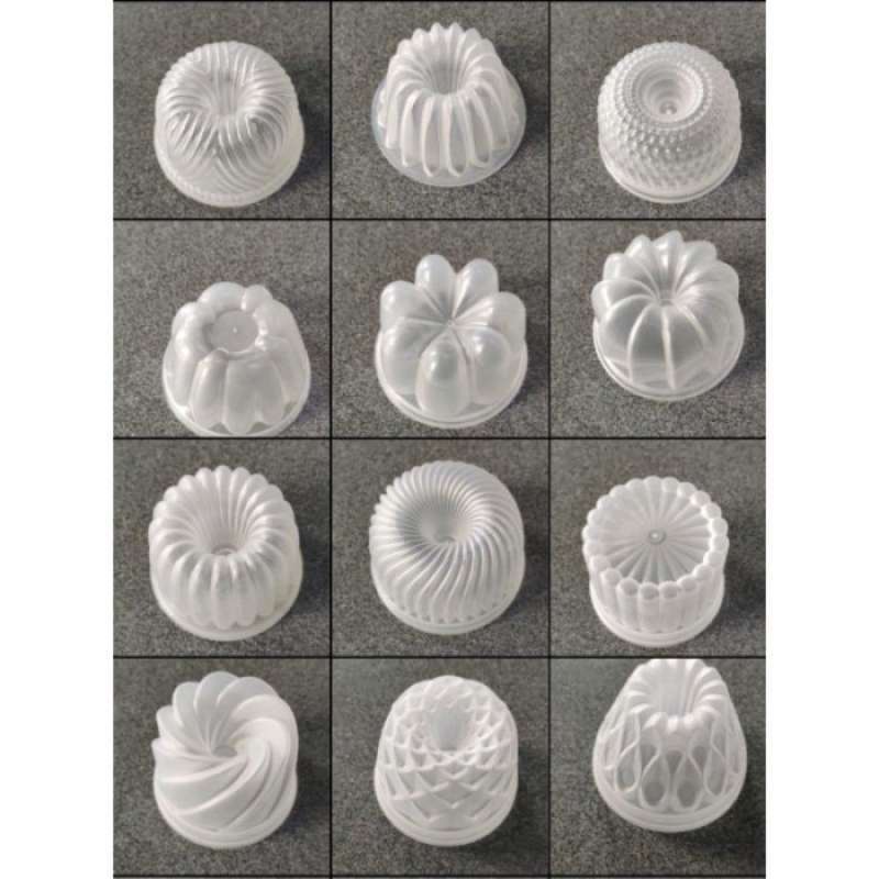 Promo (isi 50 Pcs) Cup Puding Gelas Jelly + Tutup 120ml / Cup Agar-agar ...