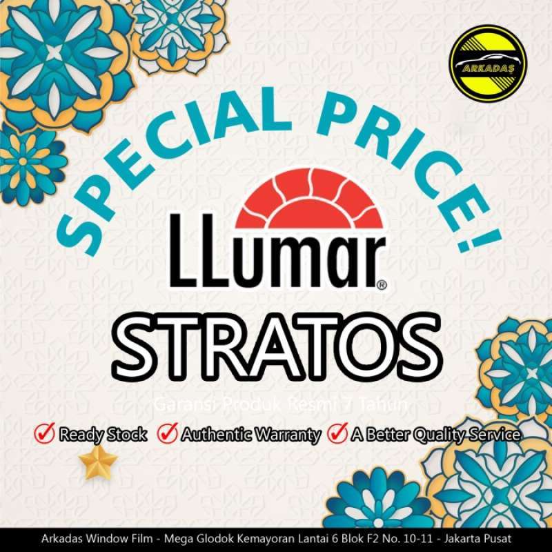 Promo Special - Kaca Film Llumar Stratos Series Premium Window Film ...