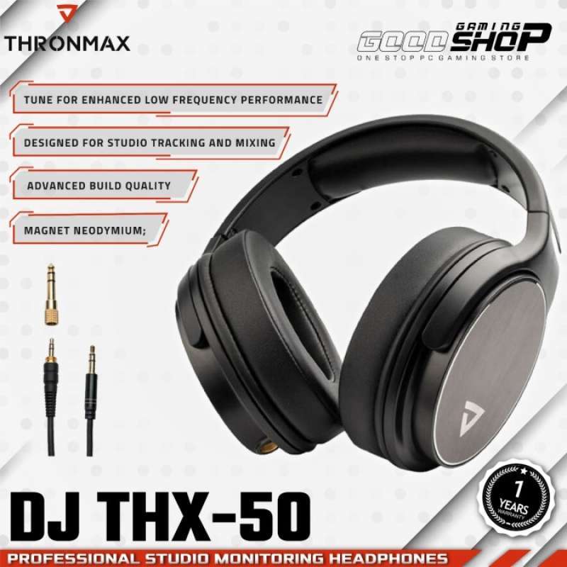Promo Thronmax Dj Thx-50 / Thx50 Professional Studio Monitoring Headphones Diskon 33% Di Seller ...
