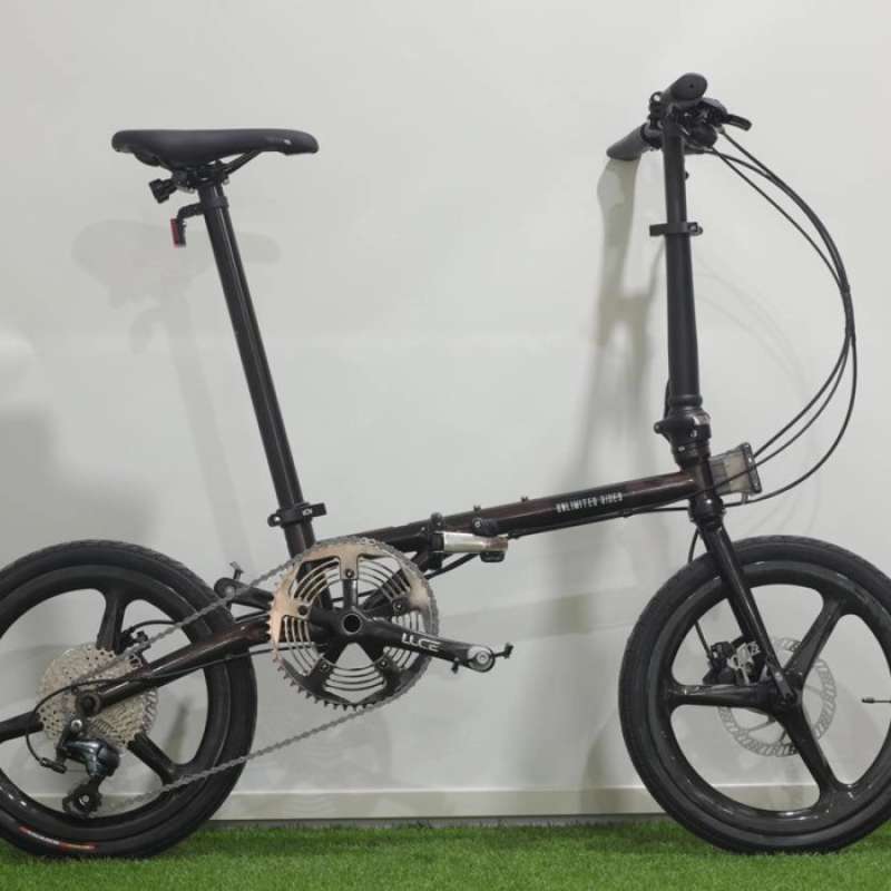 Promo Sepeda Lipat Element Troy X 10 Speed Black Diamond Velg Carbon ...