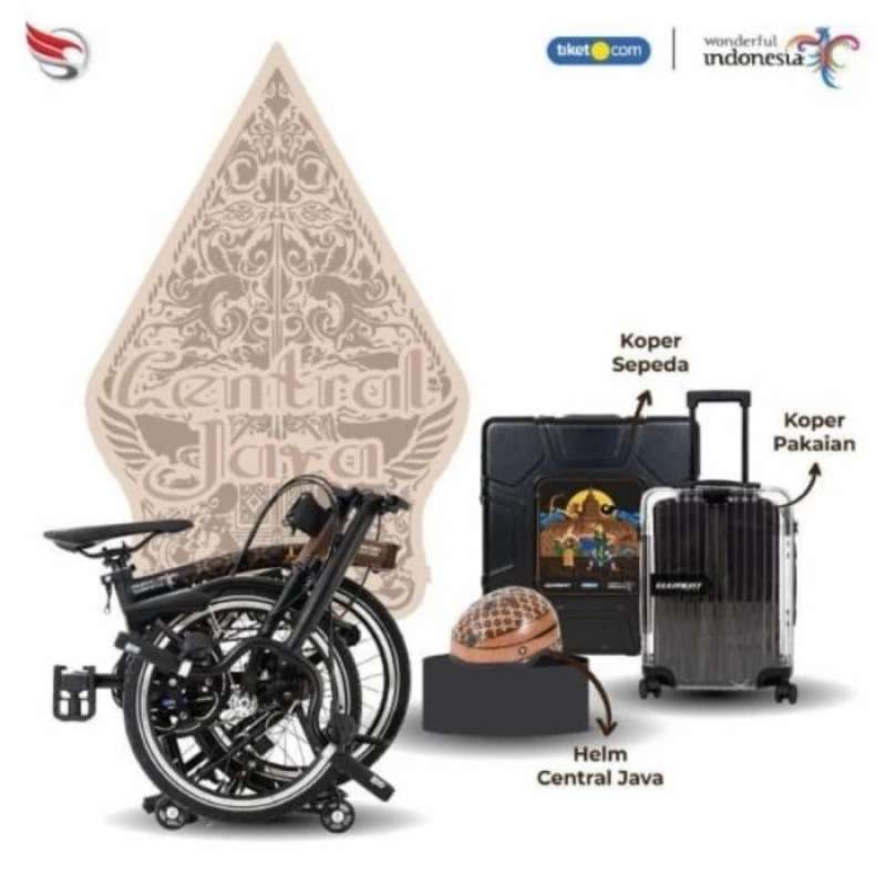 Promo Sepeda Lipat Element Pikes Gen2 Edisi Nusantara Diskon 33% Di ...