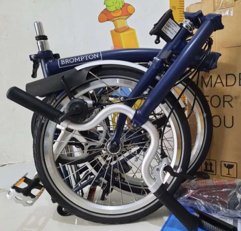 Promo Sepeda Lipat Brompton M3l Tempest Blue Diskon 33% Di Seller Harsastore - Tugu Selatan ...