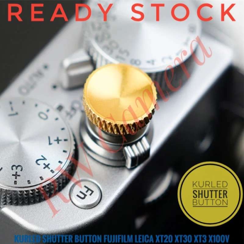 Jual Kurled Soft Shutter Button Fujifilm Tombol Fuji Xt20 Xt3 Xt4 X100v Xt2 - Silver Di Seller ...