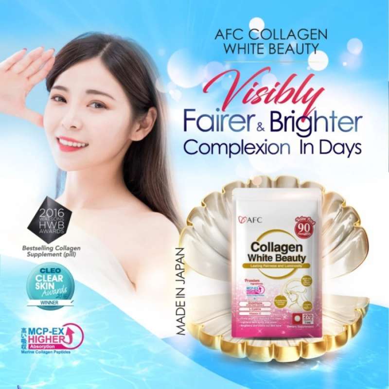 Jual Afc Collagen White Beauty Isi 270 Kaplet Di Seller More-id - Cengkareng Timur, Kota Jakarta ...