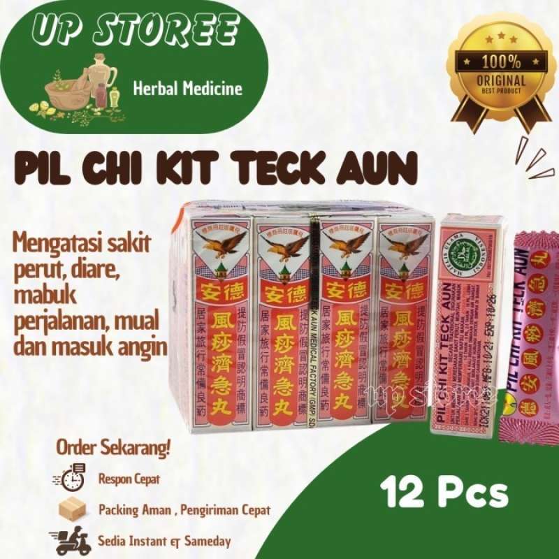 Jual Pil Chi Kit Teck Aun Isi 12 Di Seller More-id - Cengkareng Timur ...