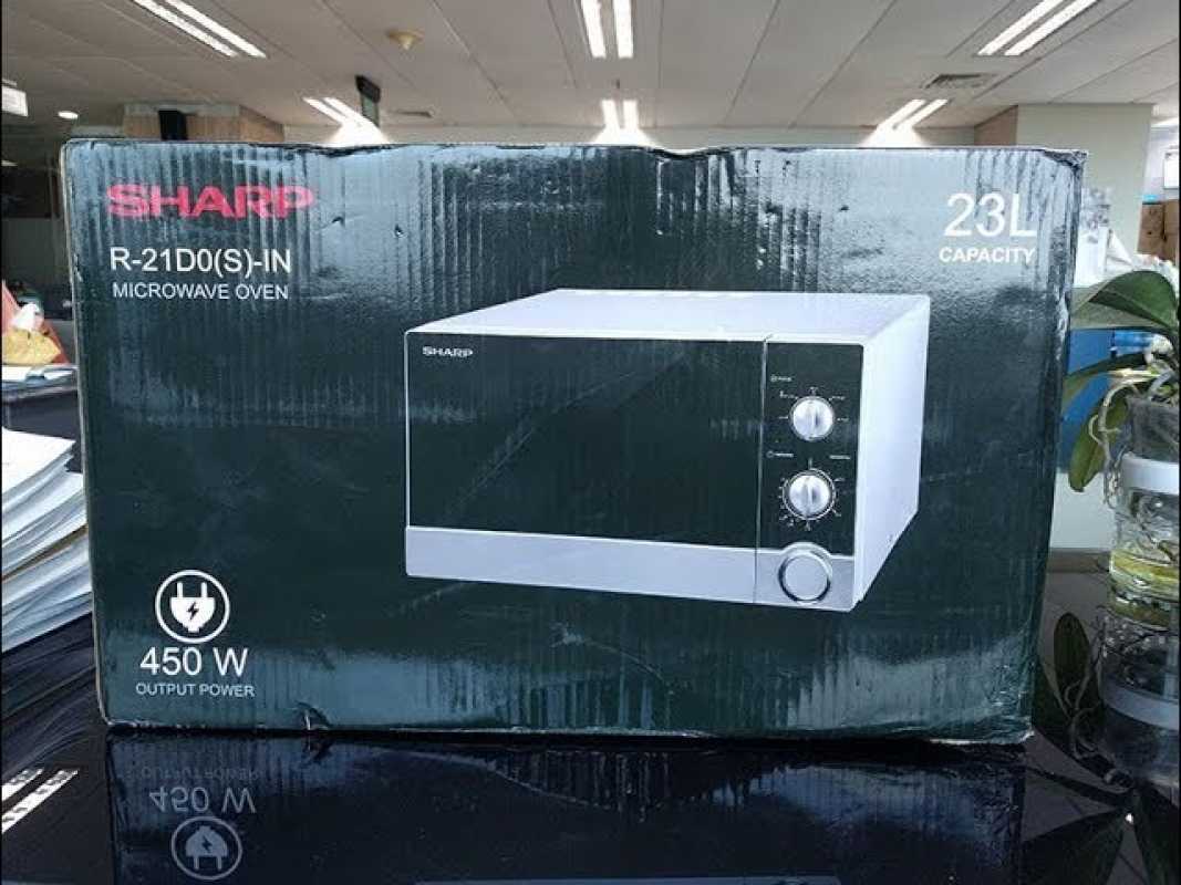 Promo Sharp R-21do(s) Microwave Oven 23 L Low Watt R21do R21 450 Watt ...