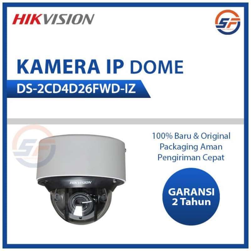 Promo Hikvision Smart Dome Camera 2mp Ds-2cd4d26fwd-iz Ip Kamera Cctv ...