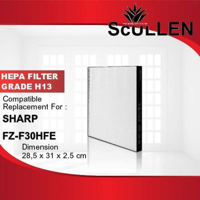 Jual Filter Udara Untuk Sharp Fp F30y Pengganti Hepa Filter Fz-f30hfe ...