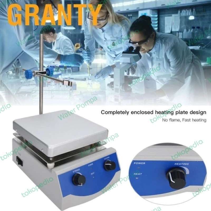Promo Hot Plate Magnetic Stirrer Sh-2magnet Stirer Pemutar Lab Hotplate ...