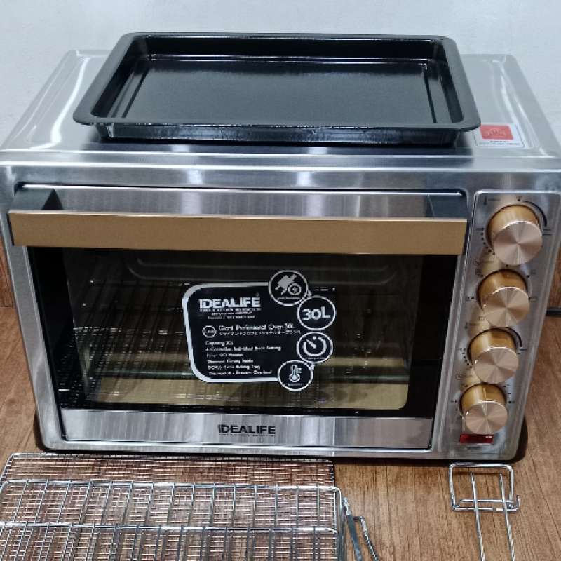 Jual Idealife Oven Air Fryer Fermentasi Defrost 30 Liter Double Pemanas ...