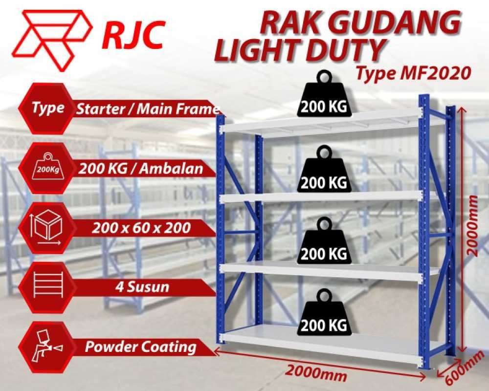 Jual Rak Besi Gudang 4 Susun 2 Meter 200 Kg Main Frame - 4 Ambalan Di ...