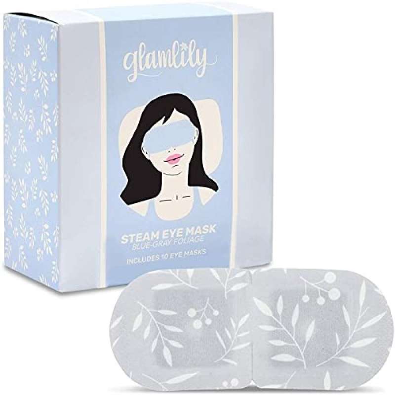 Jual Steam Eye Masks, Single Use, Warming (cotton, Grey, 10 Pack) Di ...