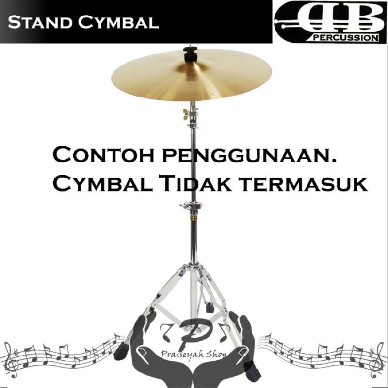 Promo Stand Cymbal Drum Boom Db Percussion - Biasa Diskon 23% Di Seller ...