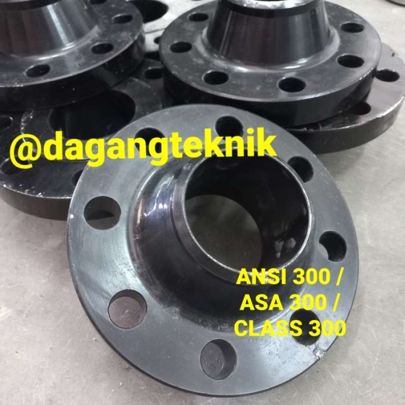 Promo Promo- Wn Flange 6 Inch Ansi 300 / Asa 300 / Class 300 Cs / Besi ...