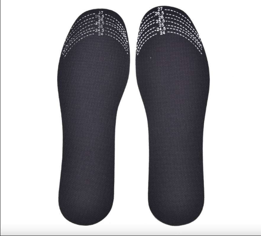Jual Insole Sol Sepatu Anti Bau + Alas Kaki Arang Charcoal Technology ...