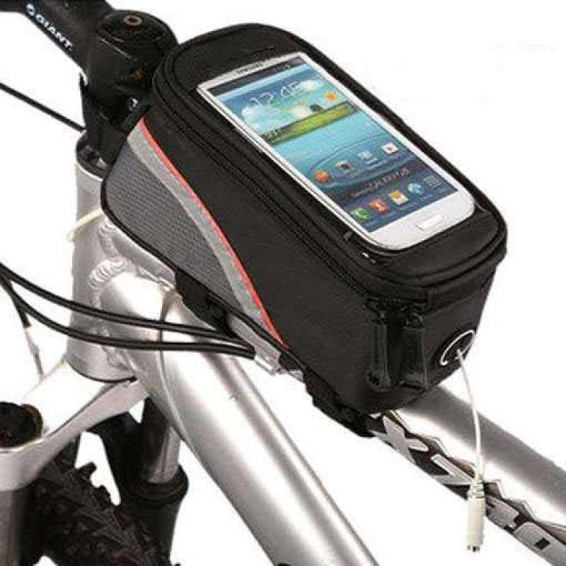 Jual Tas Sepeda Waterproof Smartphone Holder Bicycle Touch Screen Ca5 ...