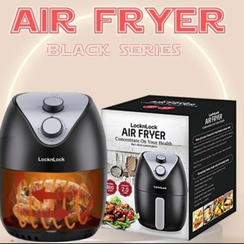 Jual Lock N Lock Air Fryer Black Series - Biru Di Seller Circlet ...