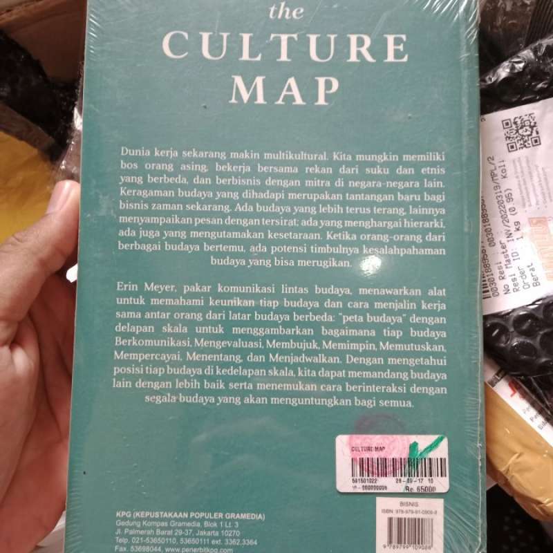 Jual The Culture Map - Erin Meyer - Kiat Sukses Menghadapi Keragaman ...