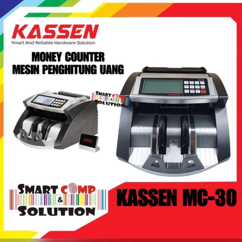 Jual Mesin Hitung Uang Kassen Mc-30 - Mc30 - Money Counter Bill Di ...
