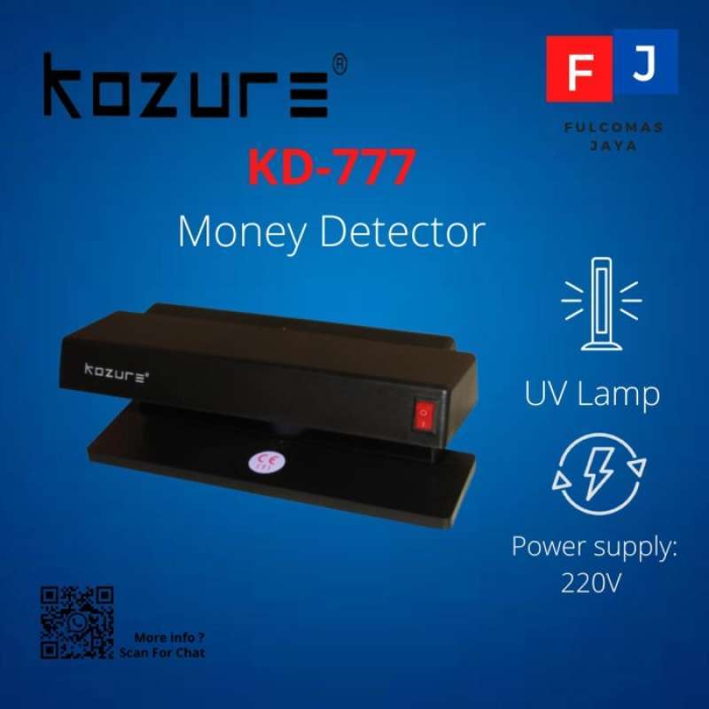 Jual Kozure Kd-777 Money Detector Deteksi Uang Palsu Uv - Garansi Resmi Di Seller Circlet ...