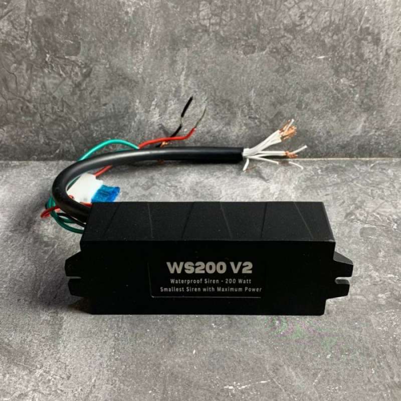 Jual Ws200 Waterproof Siren Switch 200 Watt Sirine Motor Alternatif Wpa Wpm - Ws200 V2 Di Seller ...
