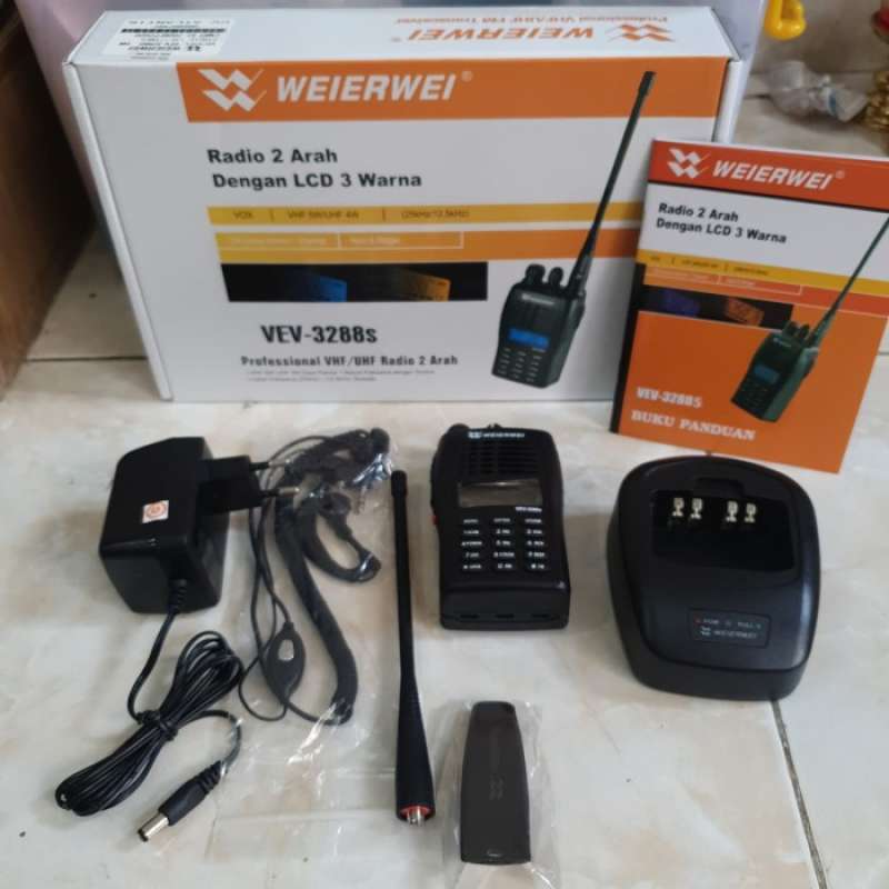 Jual Ht Weierwei Vev 3288s Uhf Single Band 403-470 Mhz Original Di Seller Circlet - Cengkareng ...