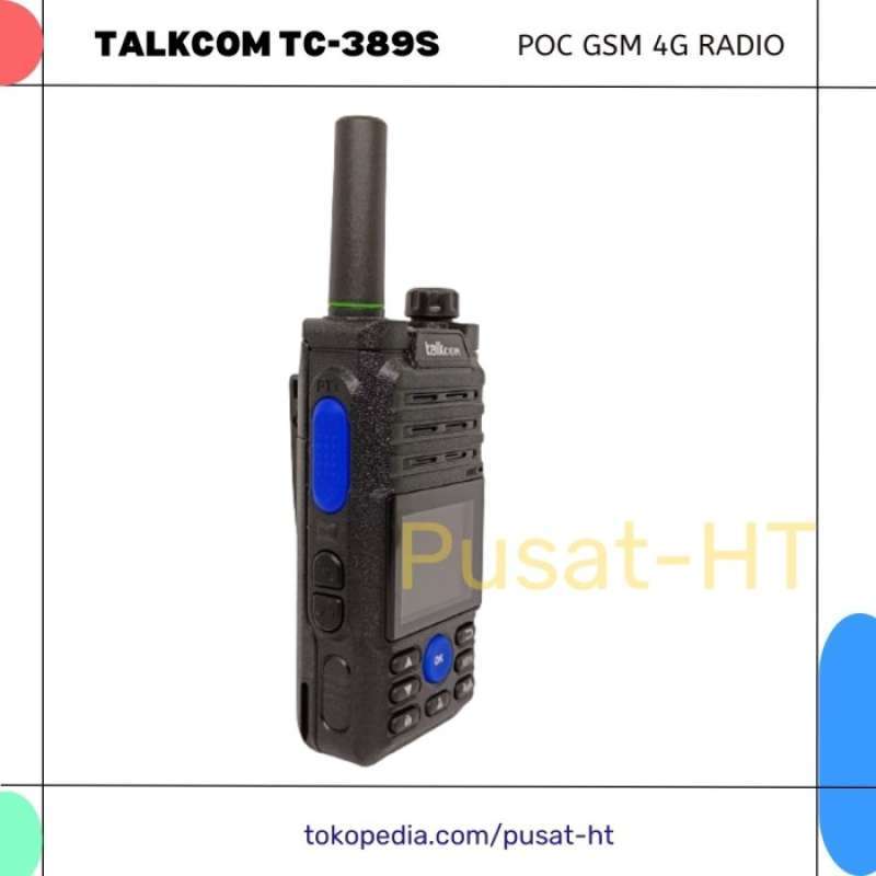 Jual Radio Ht Poc Trunking Gsm 4g Wifi Simcard Talkcom Tc-389s Di ...