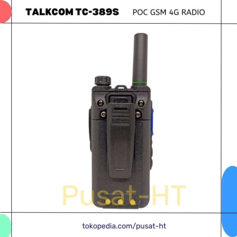 Jual Radio Ht Poc Trunking Gsm 4g Wifi Simcard Talkcom Tc-389s Di ...