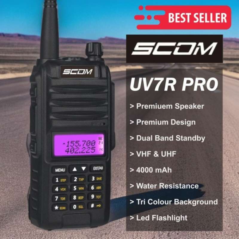 Jual Ht Scom Uv7r Pro Premium Dual Band Walkie Talkie Ht Handy Talky Di Seller Circlet ...