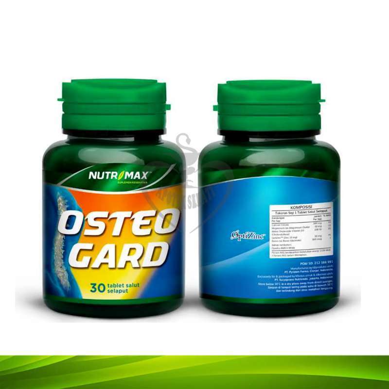 Jual Nutrimax Osteo Gard Vitamin Osteogard Suplemen Mencegah Tulang ...