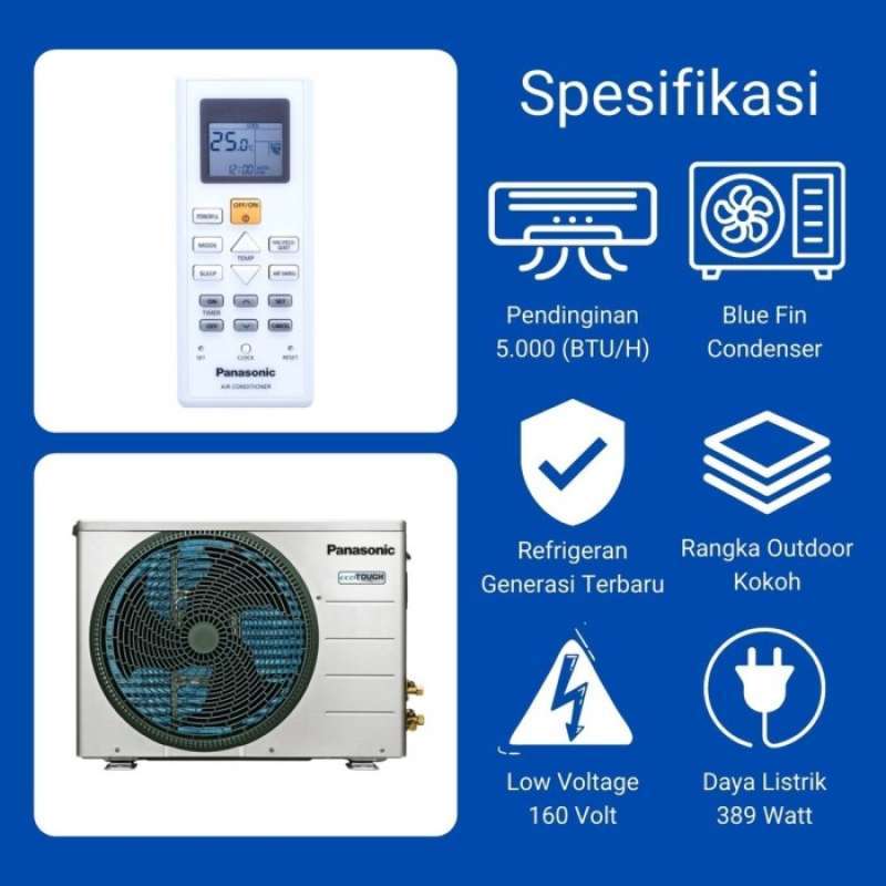 Promo Ac Split Si-biru Ln-07wkj / Ln07wkj 3/4 Pk Deluxe Terlaris Diskon ...