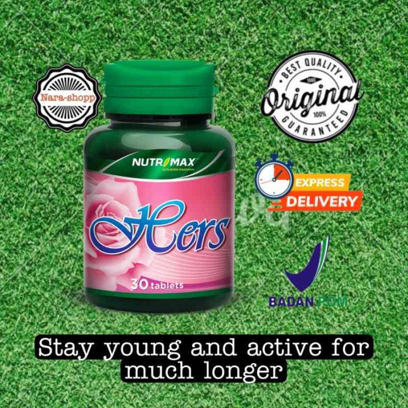 Promo Nutrimax Hers 30 Tablet / Vitamin Hormon Wanita / Vitamin ...
