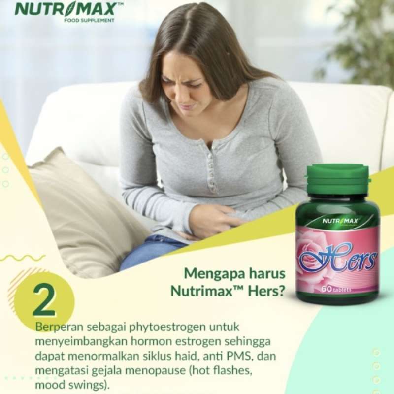 Promo Nutrimax Hers 30 Tablet / Vitamin Hormon Wanita / Vitamin ...