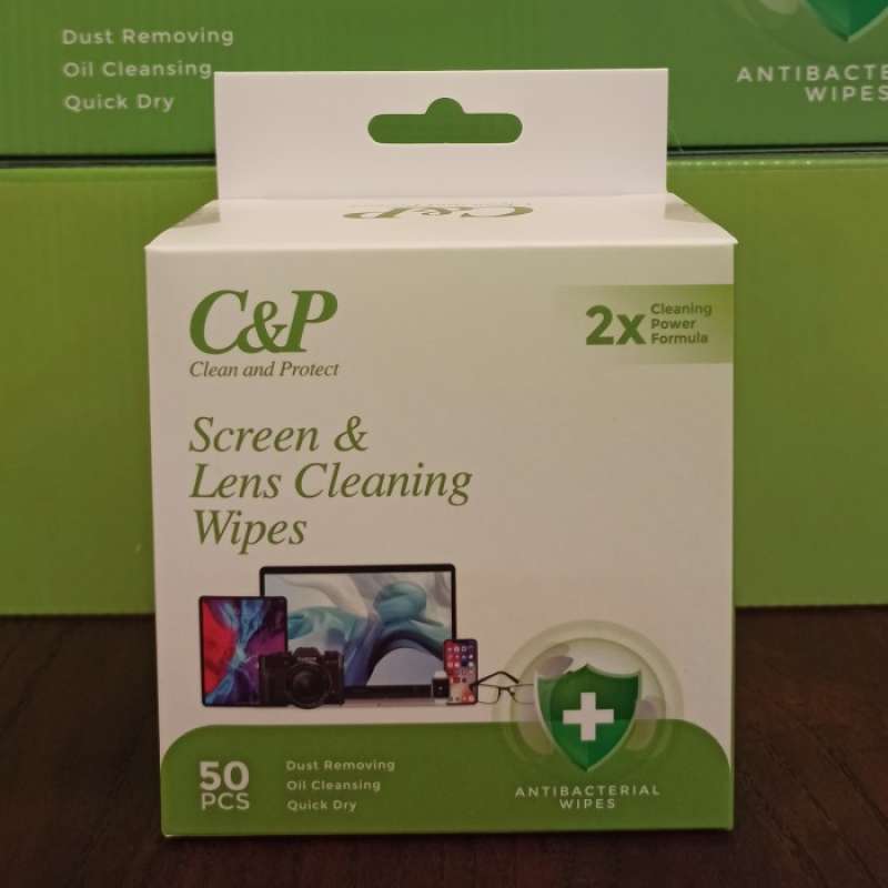 Jual Tissue Pembersih C&p Screen & Lens Cleaning Wipes Di Seller ...