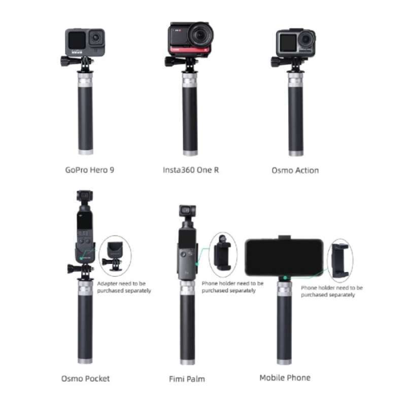 Jual Sunnylife Tongsis Selfie Stick Action Cam Gopro Hero Max Insta360 ...