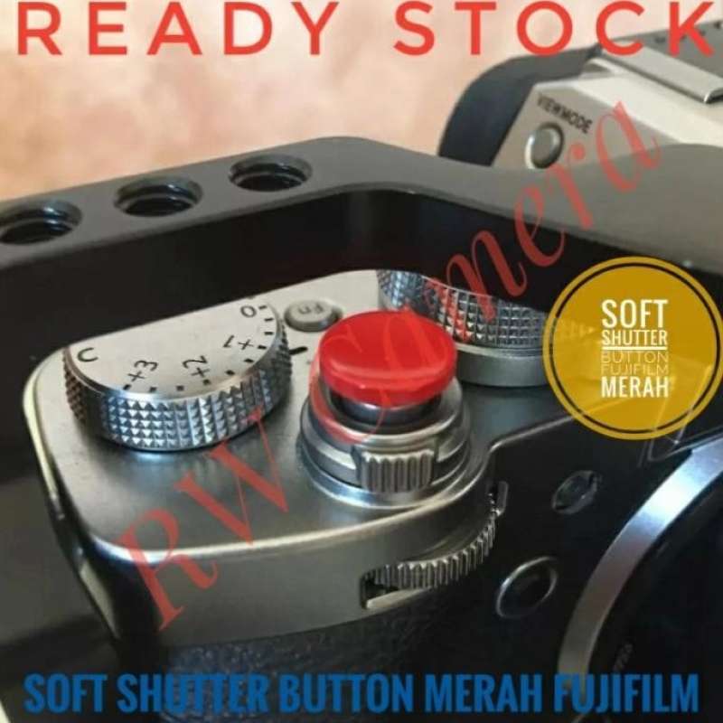 Jual Promo Soft Shutter Button Fujifilm Merah Tombol Shuter Fuji Xt20 Xt2 - Merah Rata/flat Di ...
