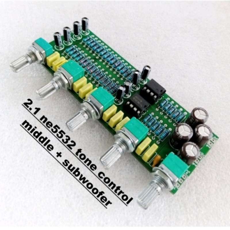 Jual Modul 2.1 Ne5532 Stereo Tone Control Plus Middle Dan Subwoofer Di ...