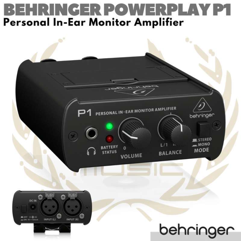 Jual Behringer Powerplay P1 Personal In Ear / Headphone Monitor ...