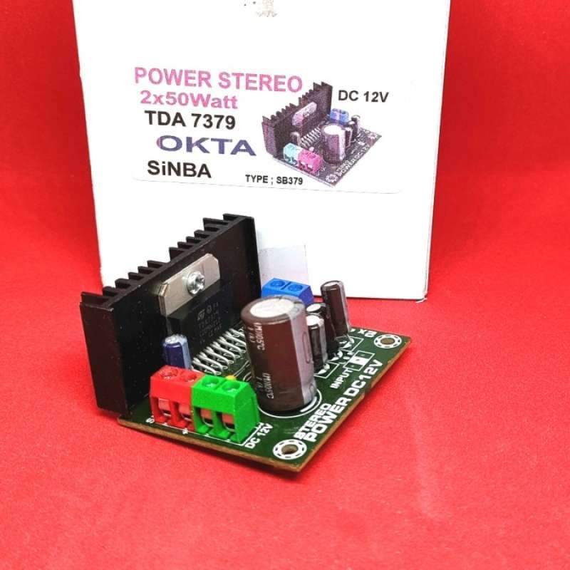 Jual Power Dc 12v Tda7379 Tda 7379 2x50w Stereo Di Seller Circlet ...