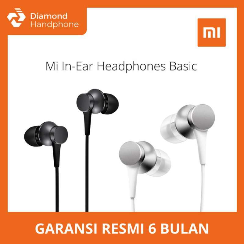 Jual Xiaomi Mi In-ear Headphone Basic Original 100% - Hitam Di Seller ...