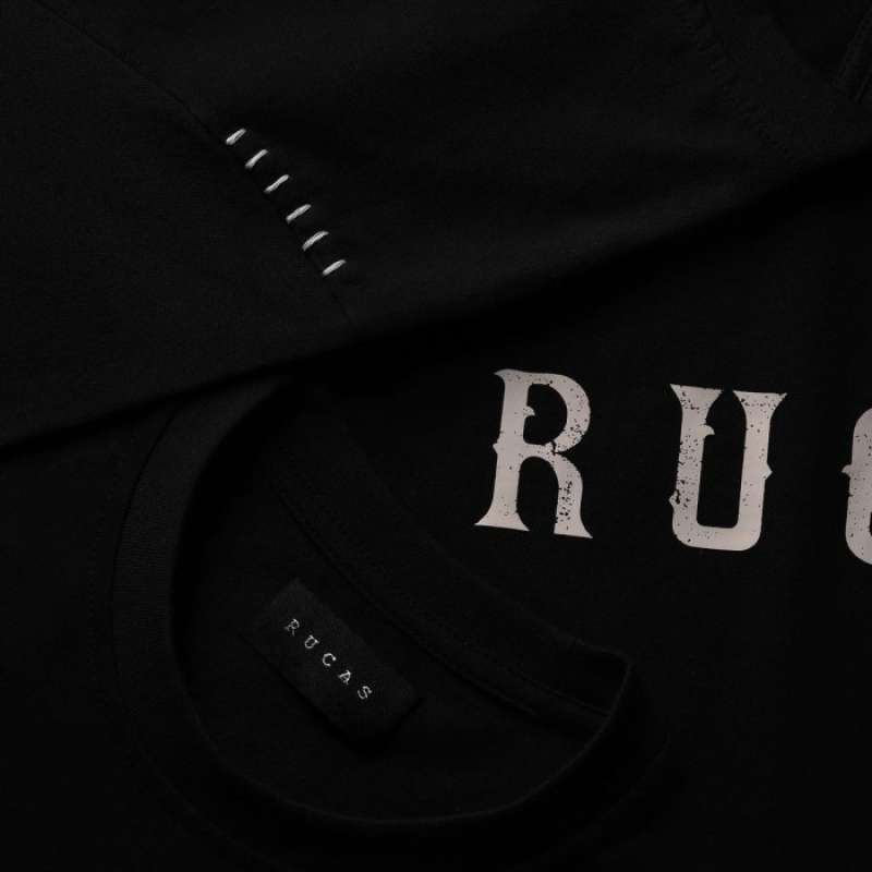 Jual Rucas The Initial Hand Stitch Black Tee Original - Xl Di Seller Wd ...