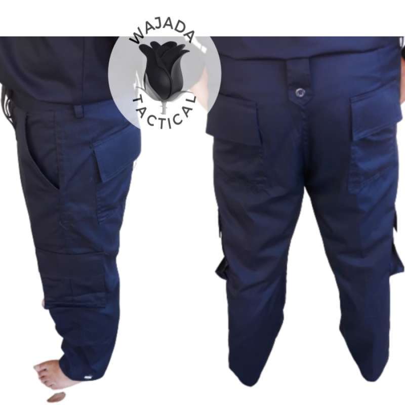 Jual Celana Lapangan Panjang Pdl Biru Dongker Damkar Pmr Dishub - 37 Di ...
