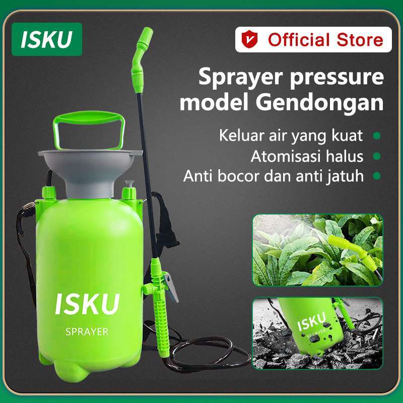 Promo Isku Pressure Sprayer Multi Fungsi 5l Alat Semprot Tanaman 5 ...