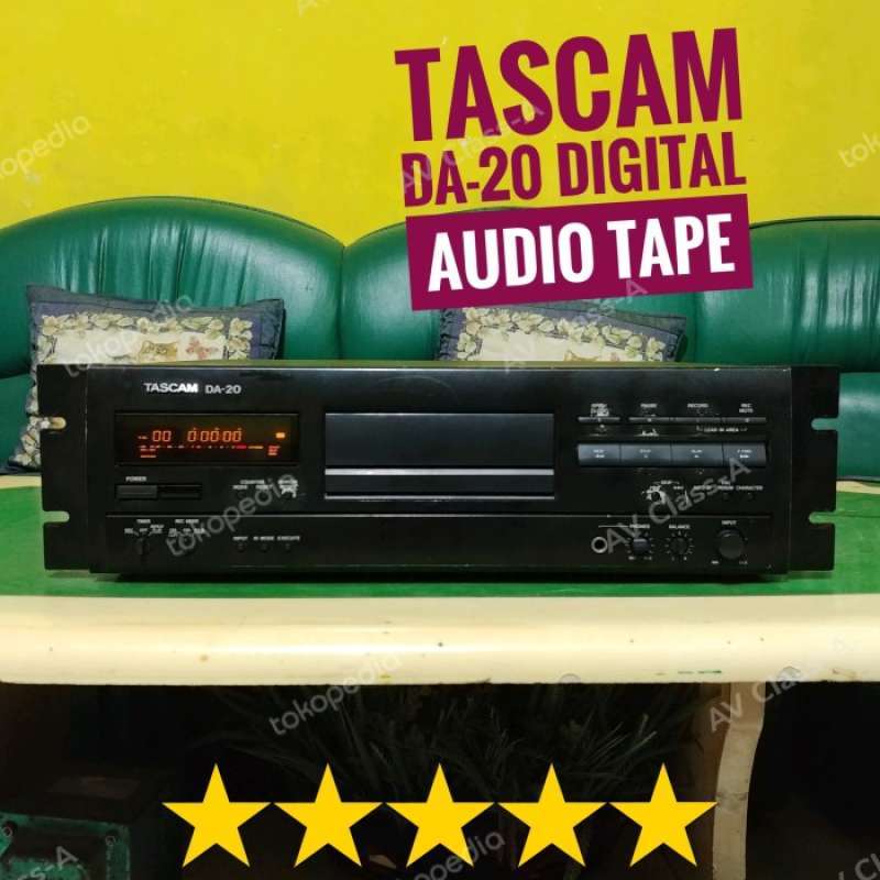Jual Tascam Da-20 Digital Audio Tape Full Original Terawat Langka Di ...