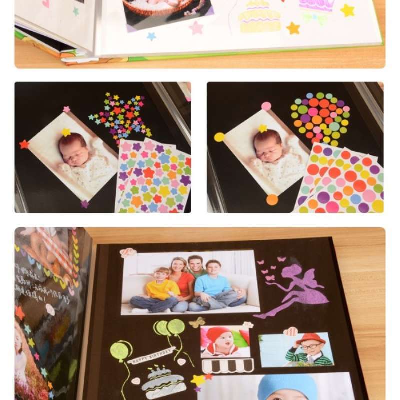 Jual Album Scrapbook Untuk Semua Ukuran Foto 20 Lembar 4r 200 Slot Di ...