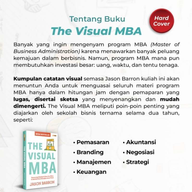 Jual Buku The Visual Mba Original Jason Barron Ori - Soft Cover Di ...