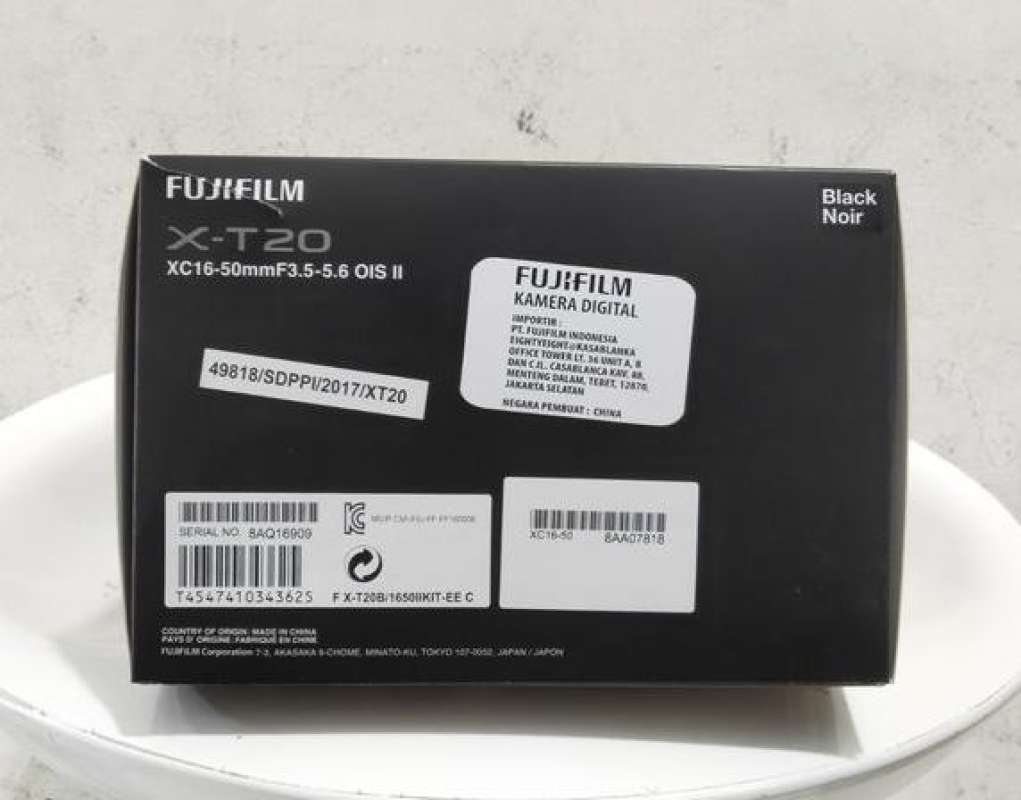 Jual Kardus Dusbox Dusbuk Box Dus Camera Kamera Mirrorless Fujifilm ...