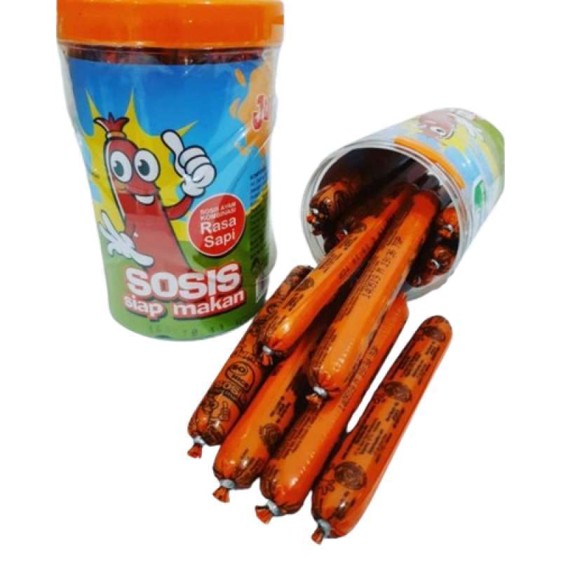 Jual So Nice Sosis Siap Makan Kemasan Toples Isi 25 Pcs - Sapi Di ...